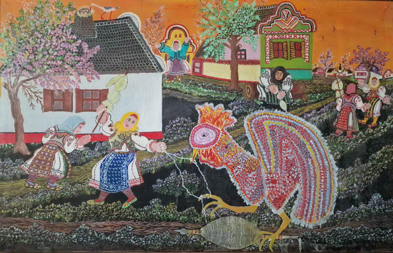 Florikina naivna umetnost: kad petao zakukuriče - Kultura i priroda